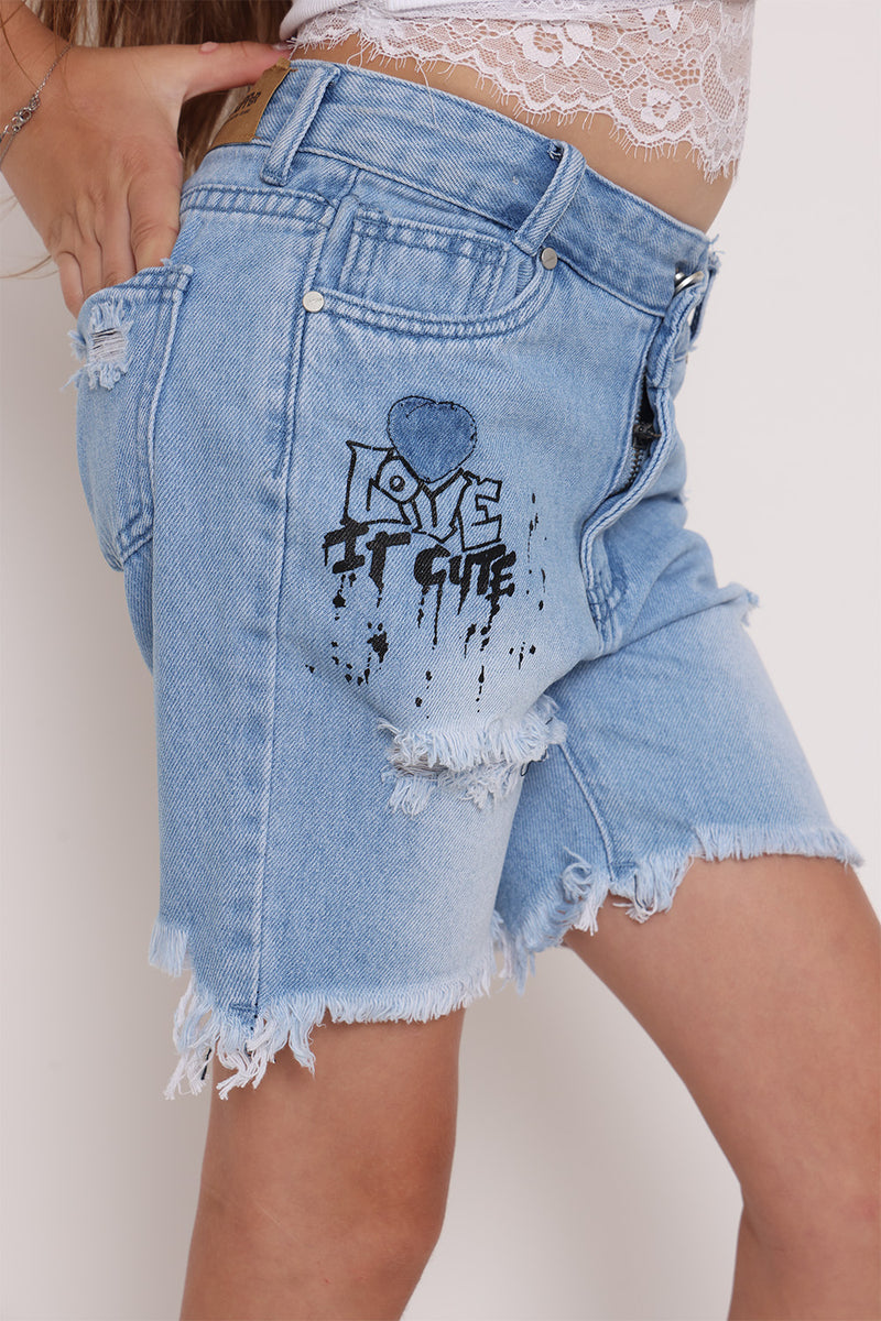ברמודה ג'ינס LOVE – FLIPPER - בגדי ילדים